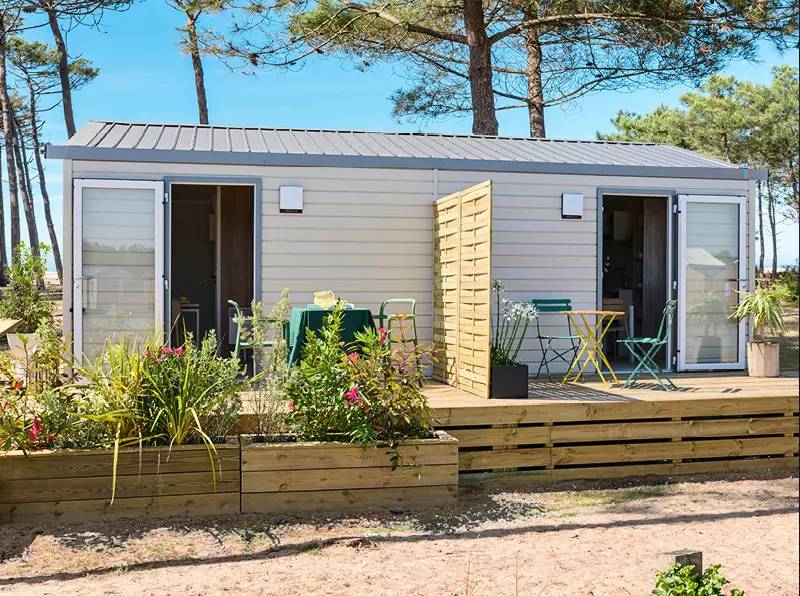16 M² Mobil-home ∙ 1 Chambre ∙ 2 Personnes - Manche