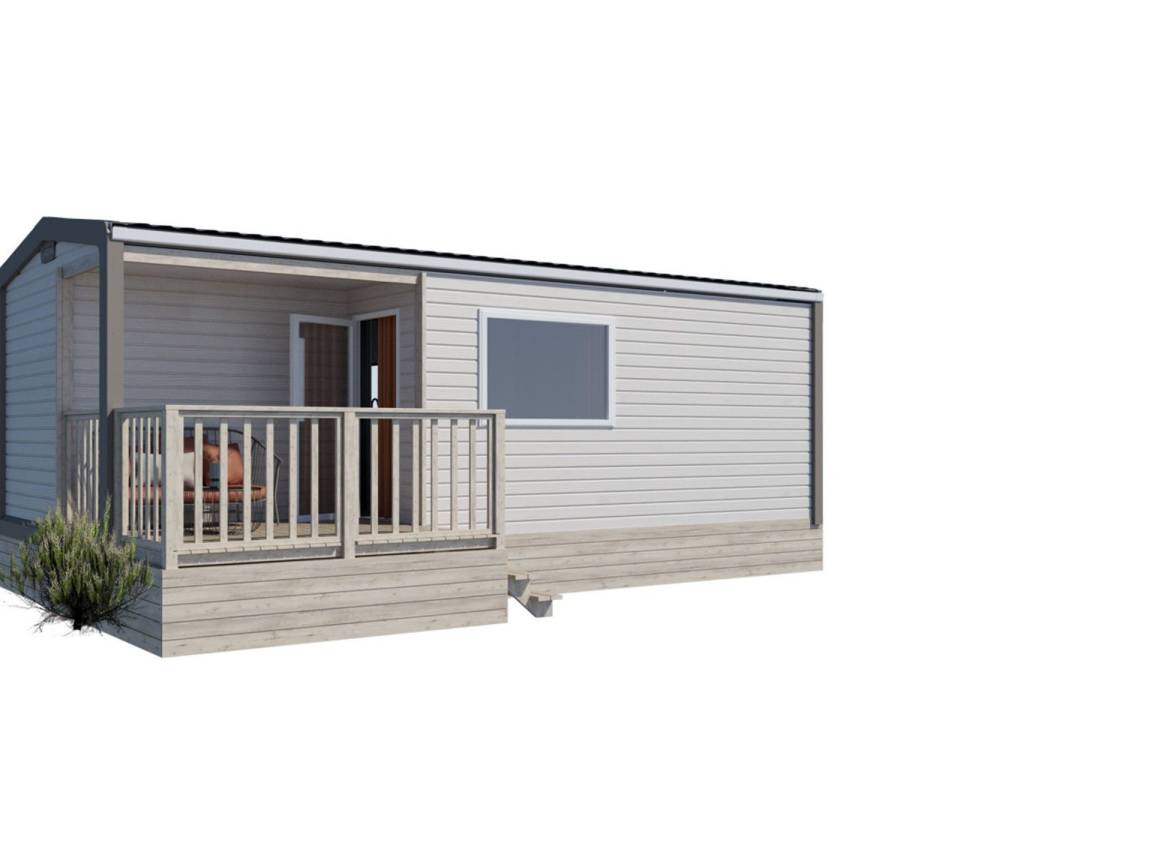 25 M² Casa Móvel ∙ 2 Quartos ∙ 5 Hóspedes - Vias