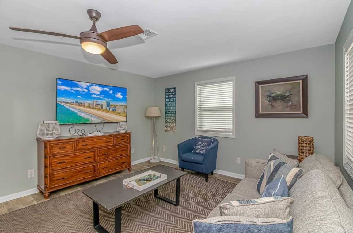 93 M² Condo ∙ 2 Bedrooms ∙ 6 Guests - Murrells Inlet Beach