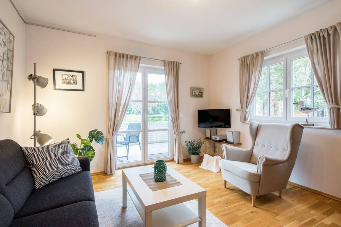 50 M² Ferienwohnung ∙ 1 Schlafzimmer ∙ 2 Gäste - Ahrenshoop