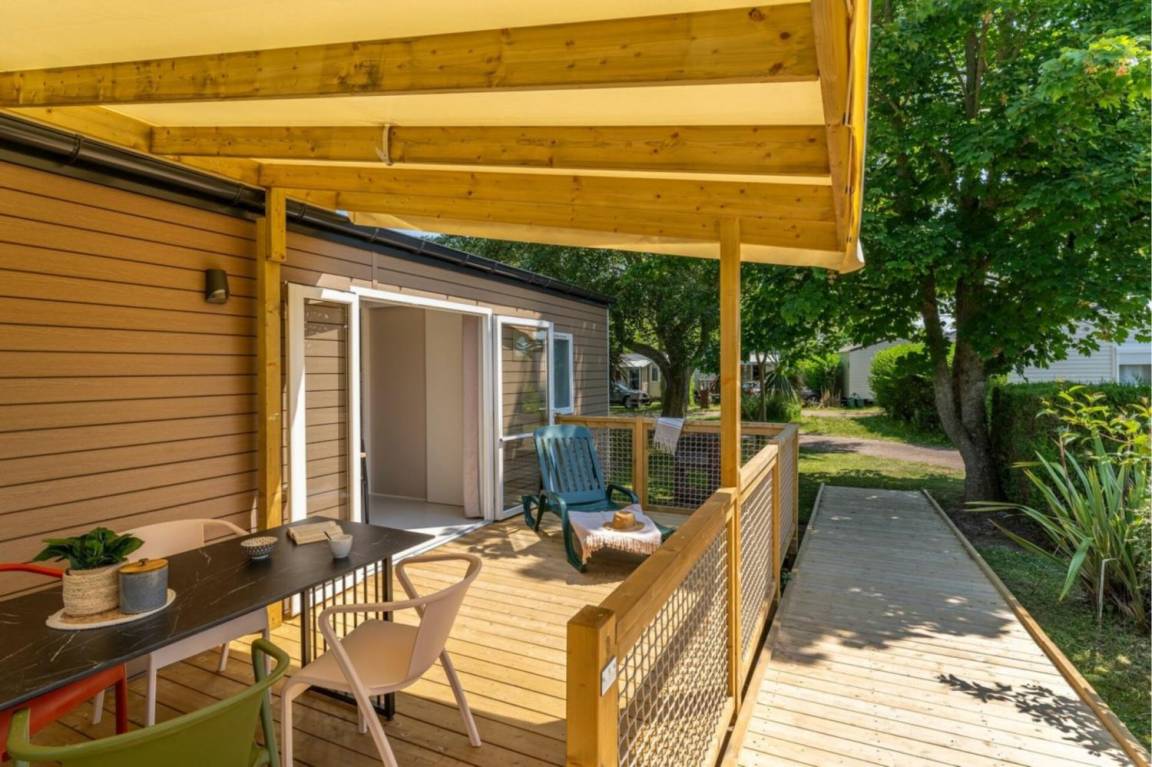 34 M² Camping ∙ 2 Bedrooms ∙ 4 Guests - Saint-Aubin-sur-Mer