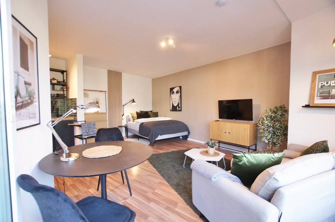 28 M² Ferienwohnung ∙ 1 Schlafzimmer ∙ 2 Gäste - Neuss