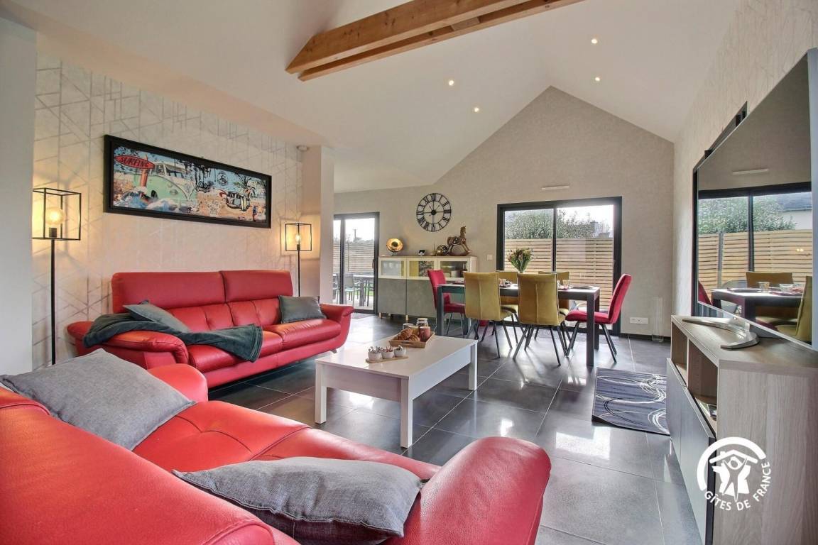 104 M² Gîte ∙ 3 Schlafzimmer ∙ 7 Gäste - Larmor-Baden