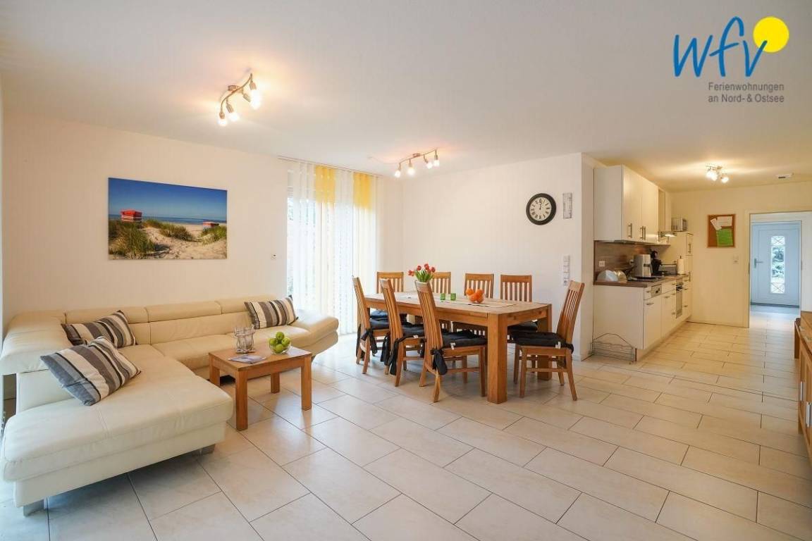 95 M² Ferienhaus ∙ 2 Schlafzimmer ∙ 4 Gäste - Borkum