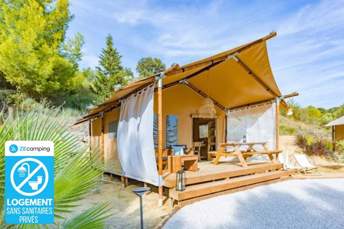20 M² Tent ∙ 2 Bedrooms ∙ 5 Guests - Apremont
