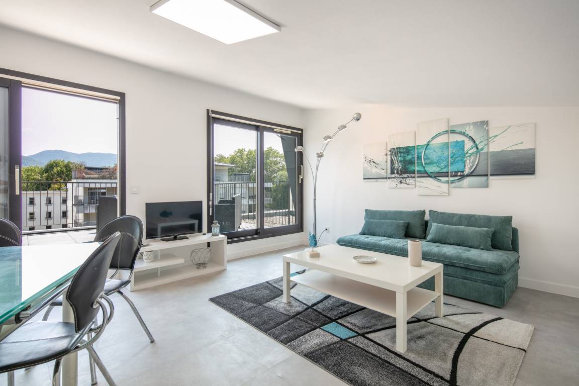 62 M² Appartement ∙ 2 Chambres ∙ 4 Personnes - Crolles