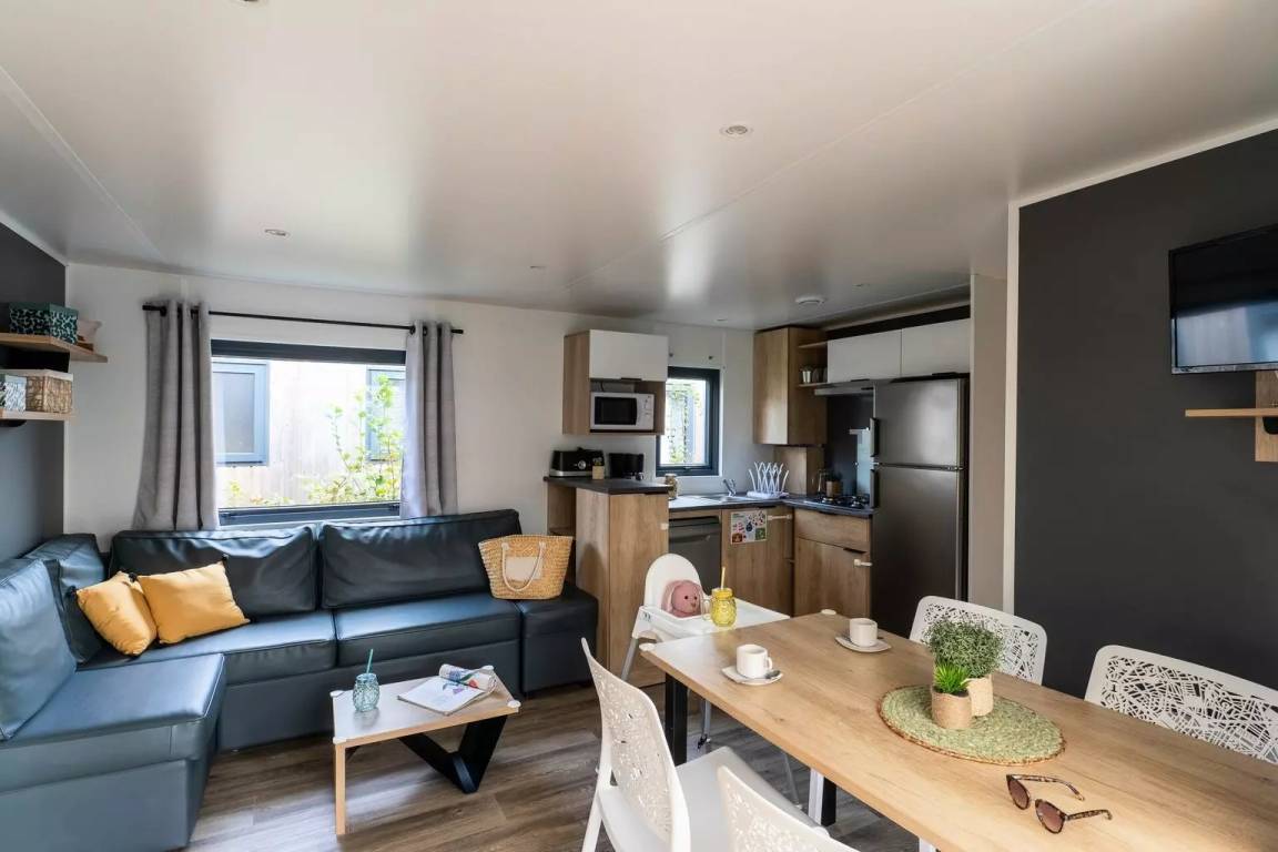 37 M² Mobil-home ∙ 3 Chambres ∙ 6 Personnes - Le Mont-Saint-Michel