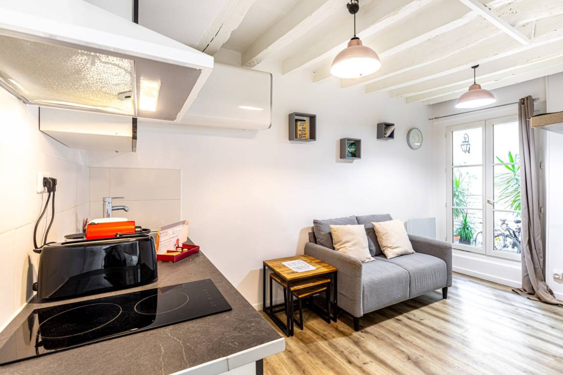 20 M² Apartamento ∙ 1 Habitación ∙ 2 Huéspedes - París