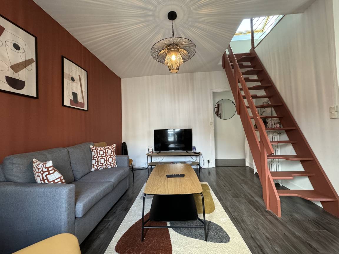 45 M² Appartement ∙ 2 Chambres ∙ 5 Personnes - Le Mans