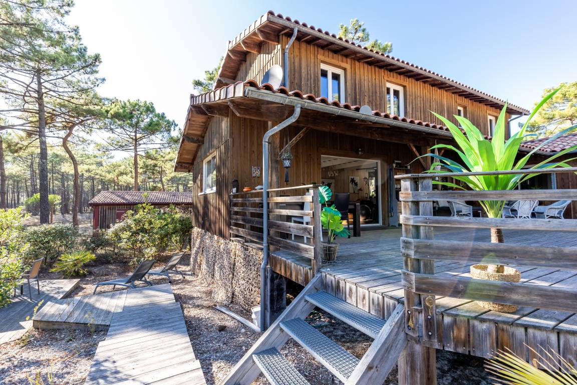 150 M² Ferienhaus ∙ 3 Schlafzimmer ∙ 6 Gäste - Carcans