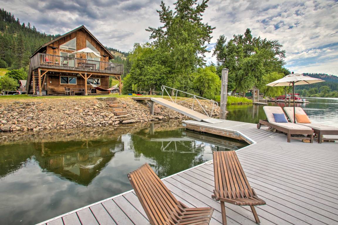 92 M² House ∙ 2 Bedrooms ∙ 6 Guests - Heyburn State Park, Plummer