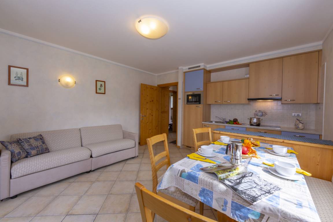 40 M² Ferienwohnung ∙ 1 Schlafzimmer ∙ 4 Gäste - Livigno