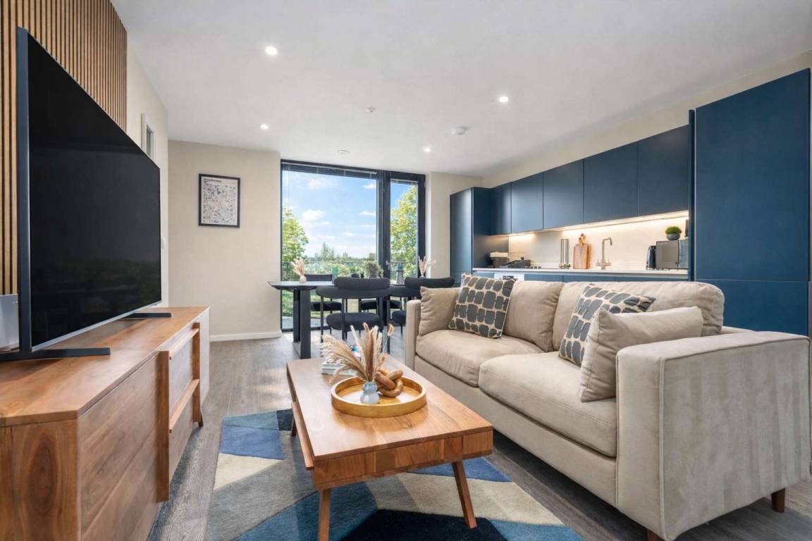 74 M² Apartment ∙ 2 Bedrooms ∙ 4 Guests - Spinningfields - Manchester