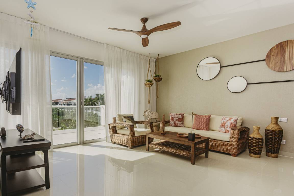 163 M² Apartamento ∙ 2 Habitaciones ∙ 6 Huéspedes - Playa del Carmen