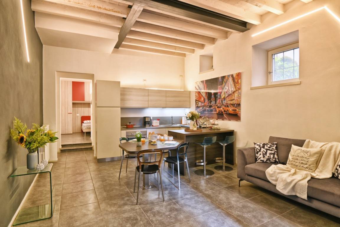 45 M² Ferienwohnung ∙ 1 Schlafzimmer ∙ 2 Gäste - Gargnano