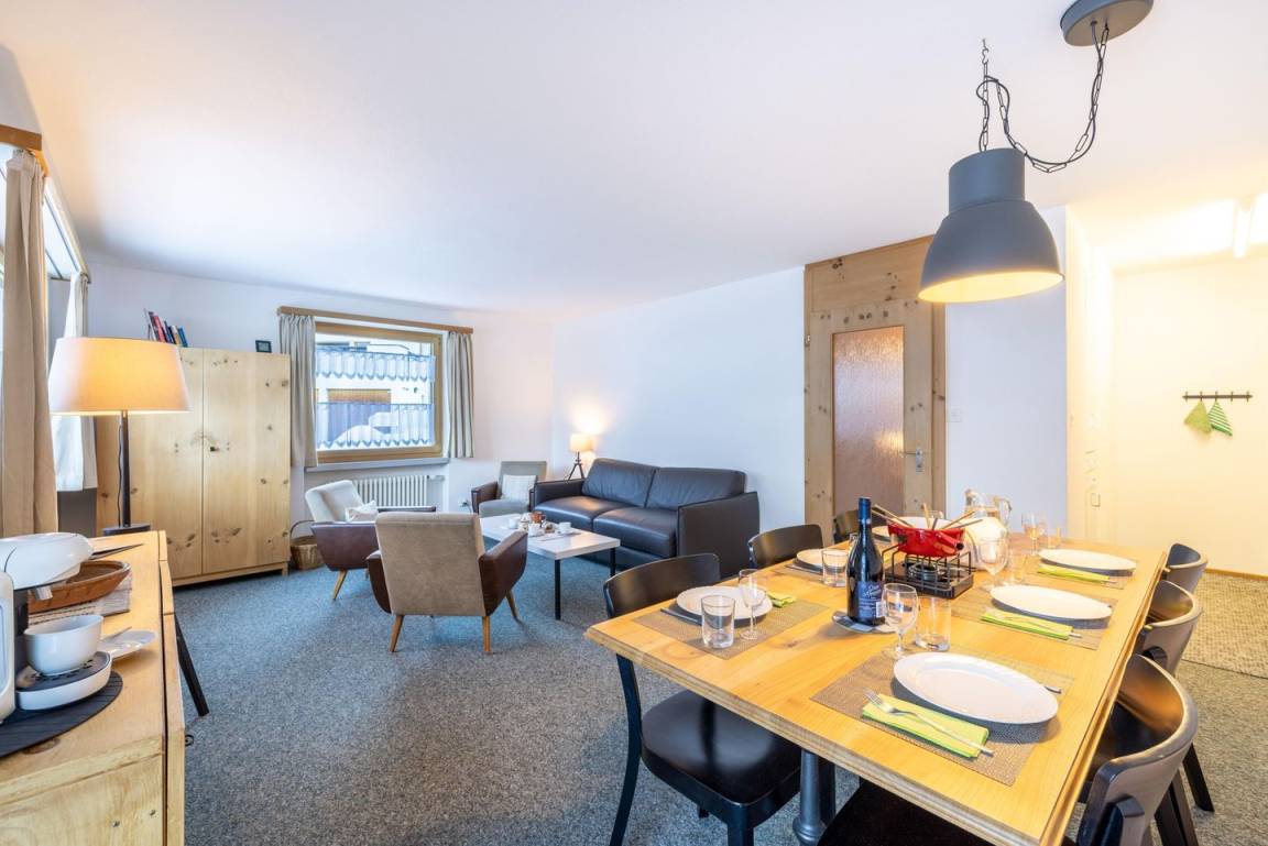 58 M² Appartement ∙ 2 Chambres ∙ 5 Personnes - Tarasp
