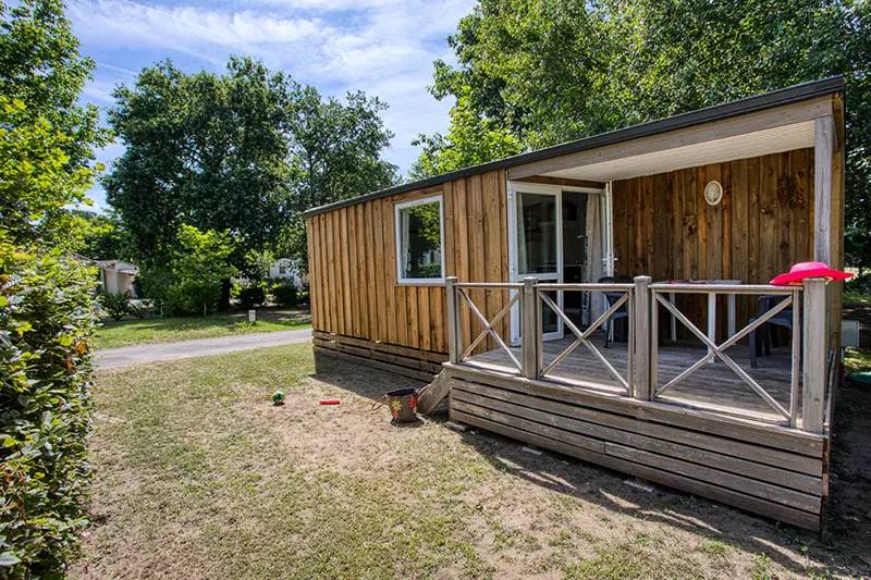 25 M² Mobilheim ∙ 2 Schlafzimmer ∙ 4 Gäste - Domme