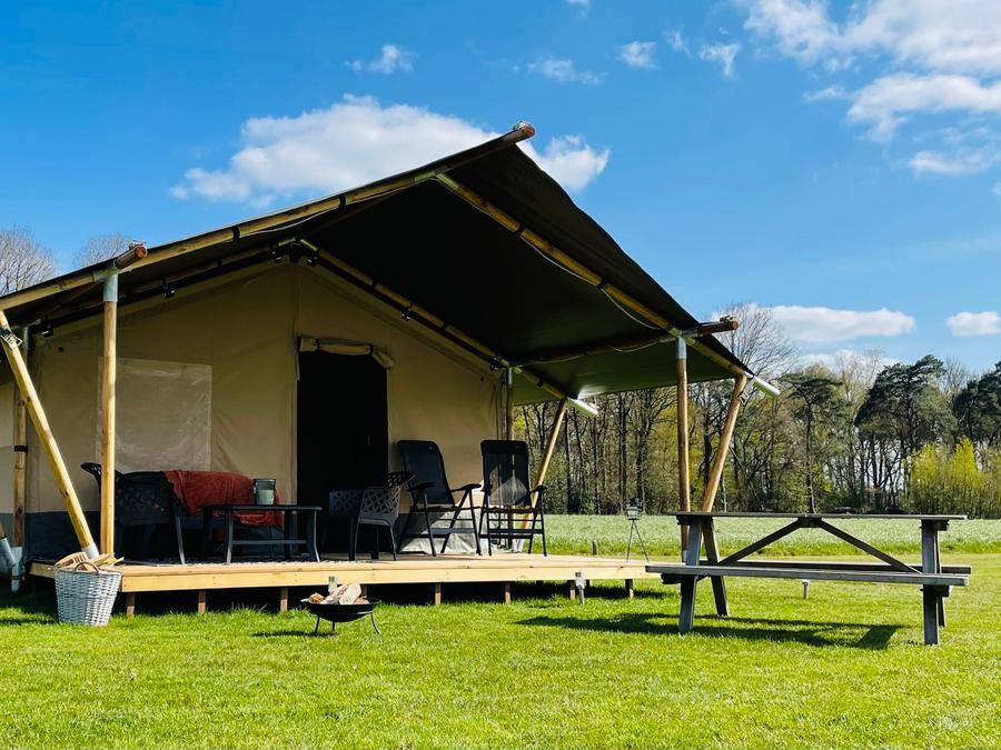 40 M² Tent ∙ 2 Bedrooms ∙ 6 Guests - Doetinchem