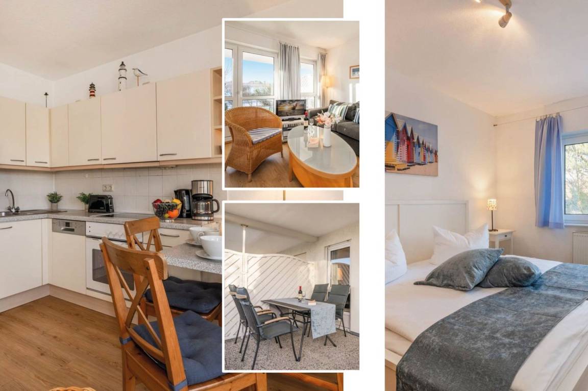50 M² Ferienwohnung ∙ 2 Schlafzimmer ∙ 4 Gäste - Koserow