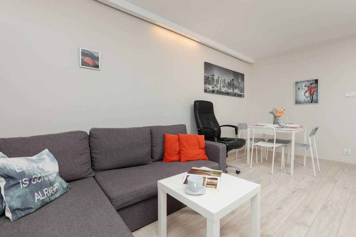 40 M² Apartamento ∙ 1 Habitación ∙ 4 Huéspedes - Varsovia