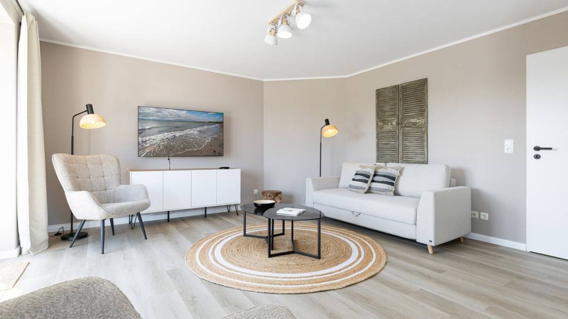 67 M² Ferienwohnung ∙ 1 Schlafzimmer ∙ 4 Gäste - Laboe