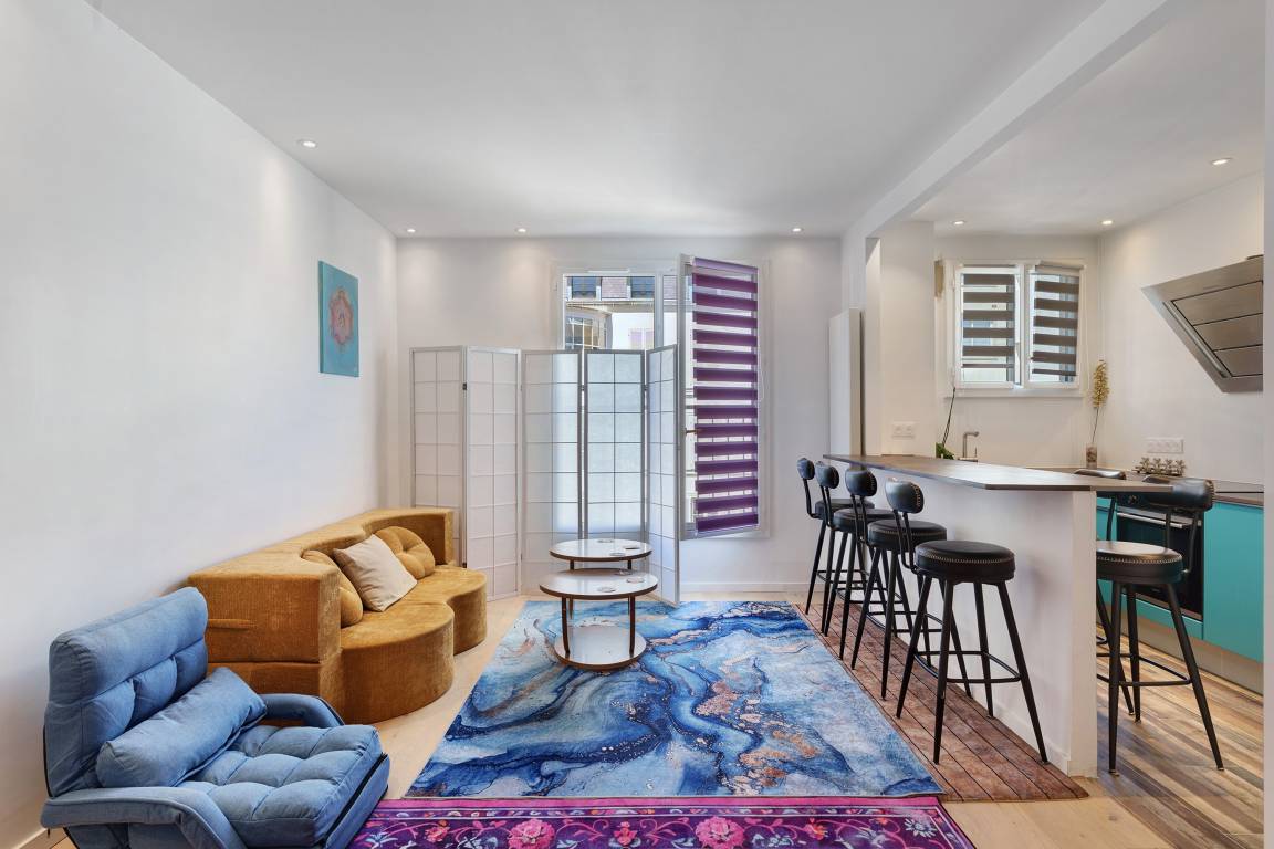 58 M² Appartement ∙ 1 Chambre ∙ 5 Personnes - Gare Montparnasse - Paris