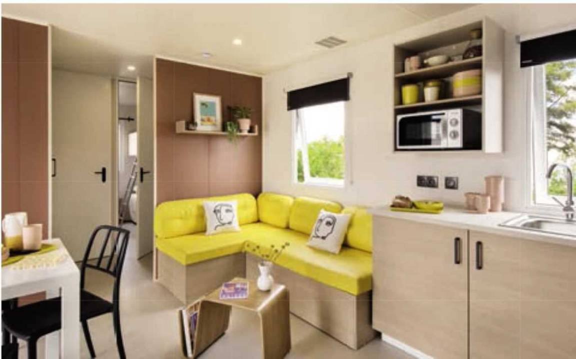 44 M² Camping-unterkunft ∙ 4 Schlafzimmer ∙ 8 Gäste - Challans