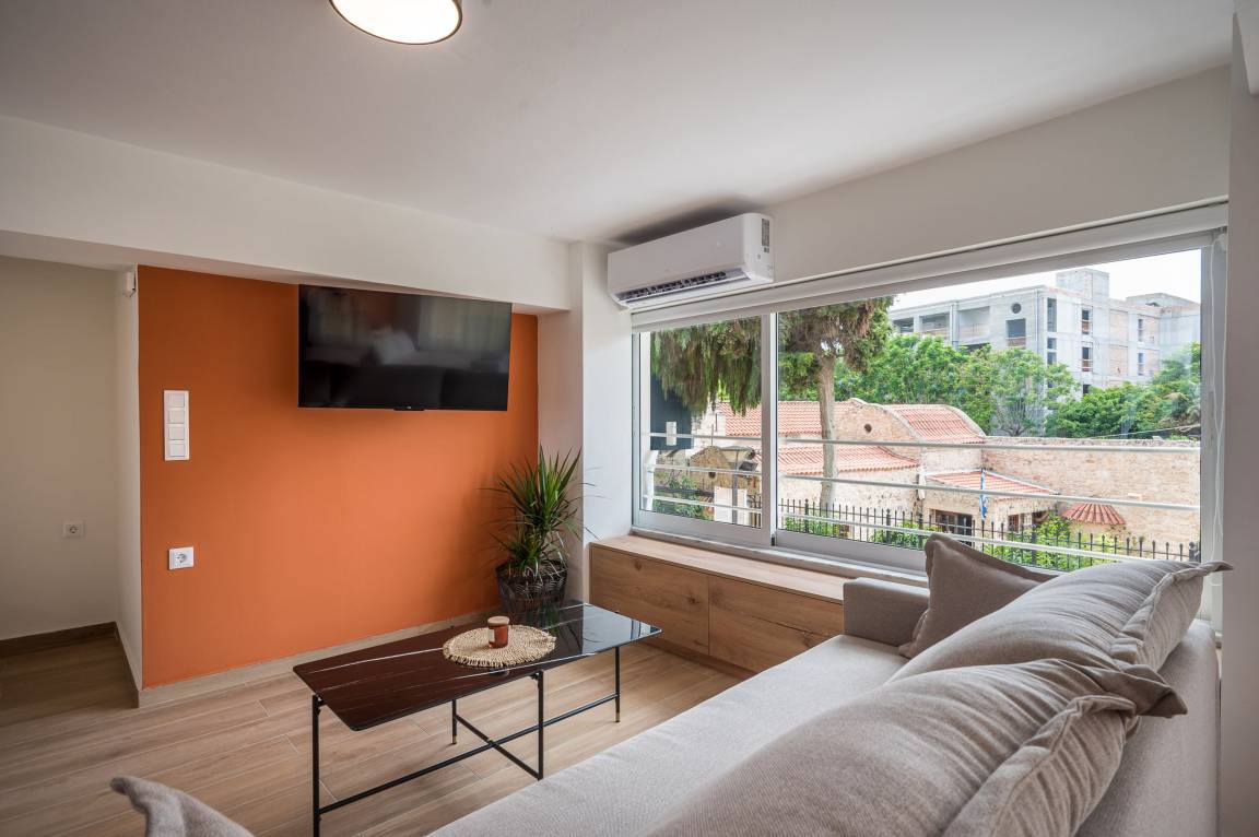 60 M² Appartement ∙ 2 Chambres ∙ 6 Personnes - Héraklion