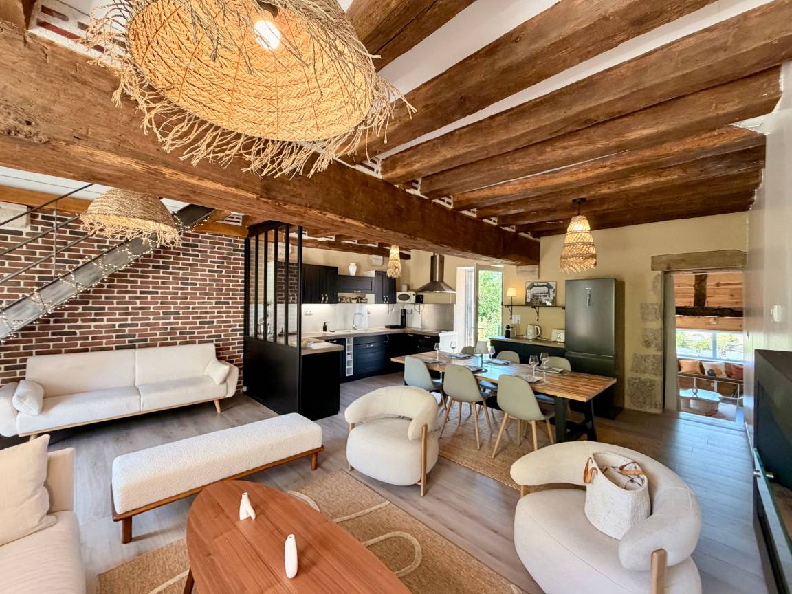 110 M² Cottage ∙ 1 Slaapkamer ∙ 6 Gasten - Châtillon-sur-Loire