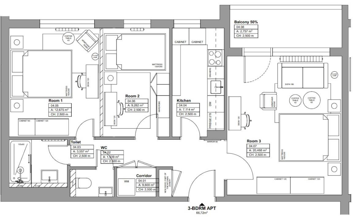 64 M² Ferienwohnung ∙ 3 Schlafzimmer ∙ 3 Gäste - Dallgow-Döberitz