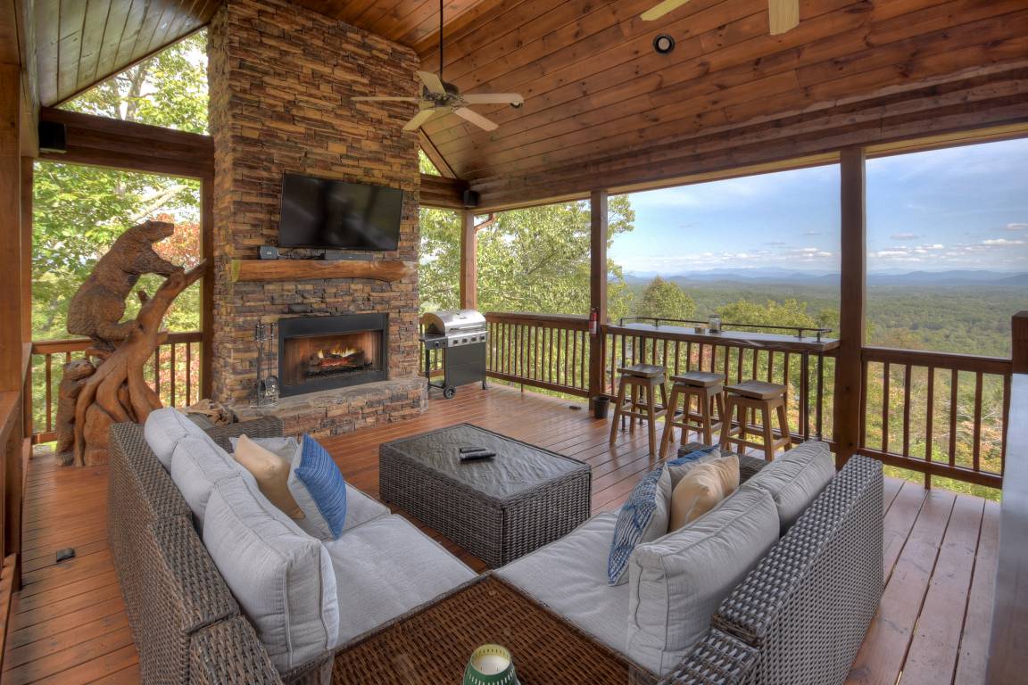 274 M² Cabin ∙ 4 Bedrooms ∙ 10 Guests - Mineral Bluff, GA
