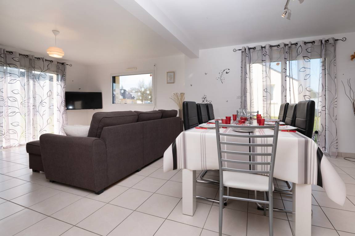 100 M² Casa ∙ 3 Habitaciones ∙ 5 Huéspedes - Auray