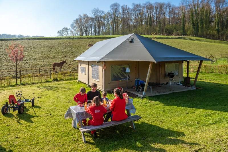 Tente ∙ 3 Chambres ∙ 6 Personnes - Aubel