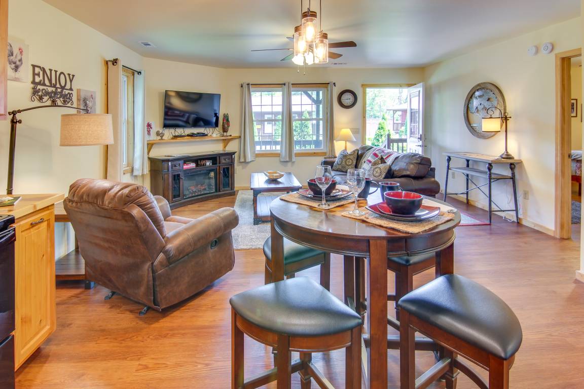 74 M² House ∙ 1 Bedroom ∙ 2 Guests - Cherokee, NC