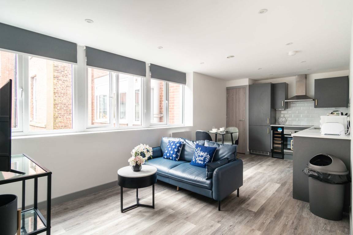 46 M² Apartamento ∙ 1 Habitación ∙ 2 Huéspedes - Preston