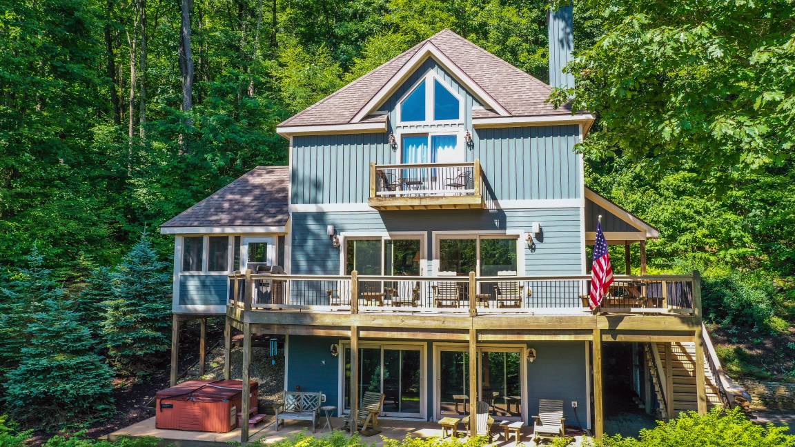 281 M² House ∙ 4 Bedrooms ∙ 12 Guests - Deep Creek Lake, MD