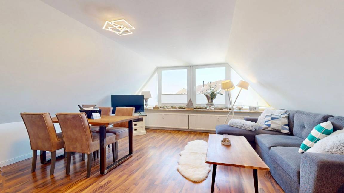 74 M² Ferienwohnung ∙ 2 Schlafzimmer ∙ 4 Gäste - Norddorf