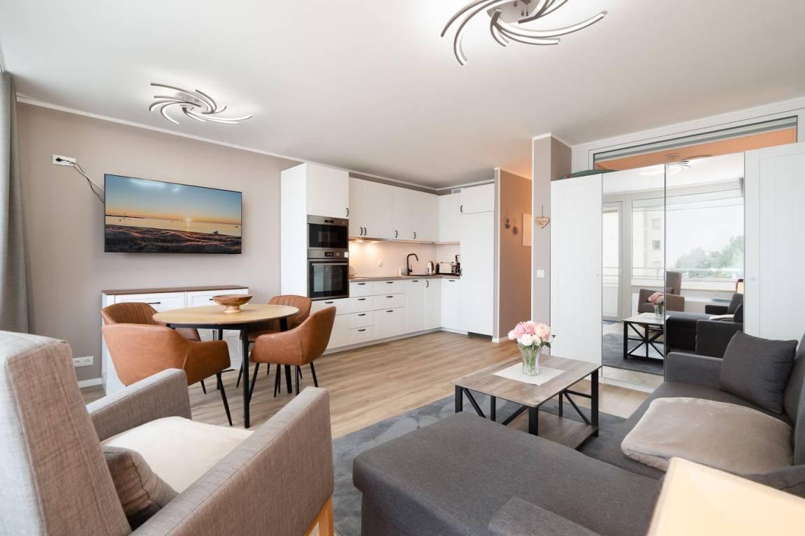 42 M² Apartament ∙ 1 Sypialnia ∙ 4 Gości - Sierksdorf