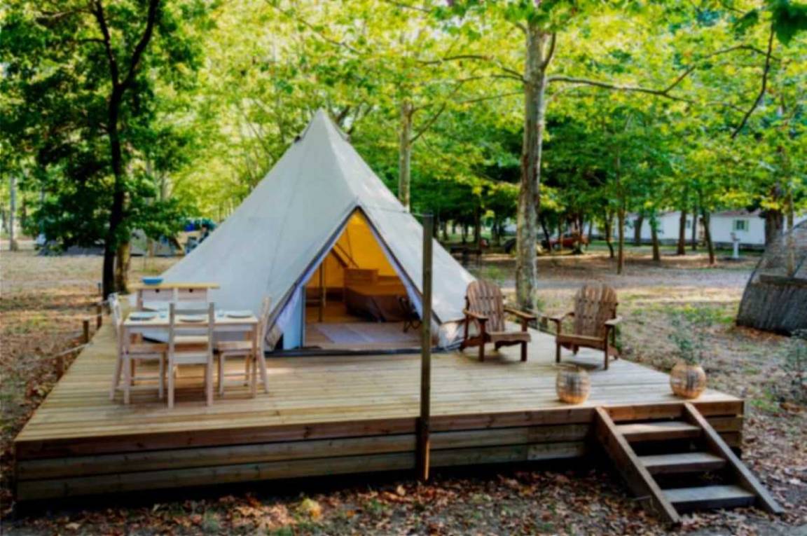 30 M² Tente ∙ 2 Chambres ∙ 4 Personnes - Ghisonaccia