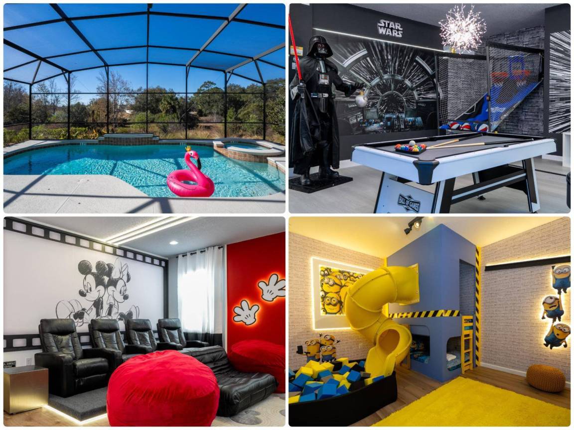 3979 M² Villa ∙ 9 Bedrooms ∙ 18 Guests - Kissimmee