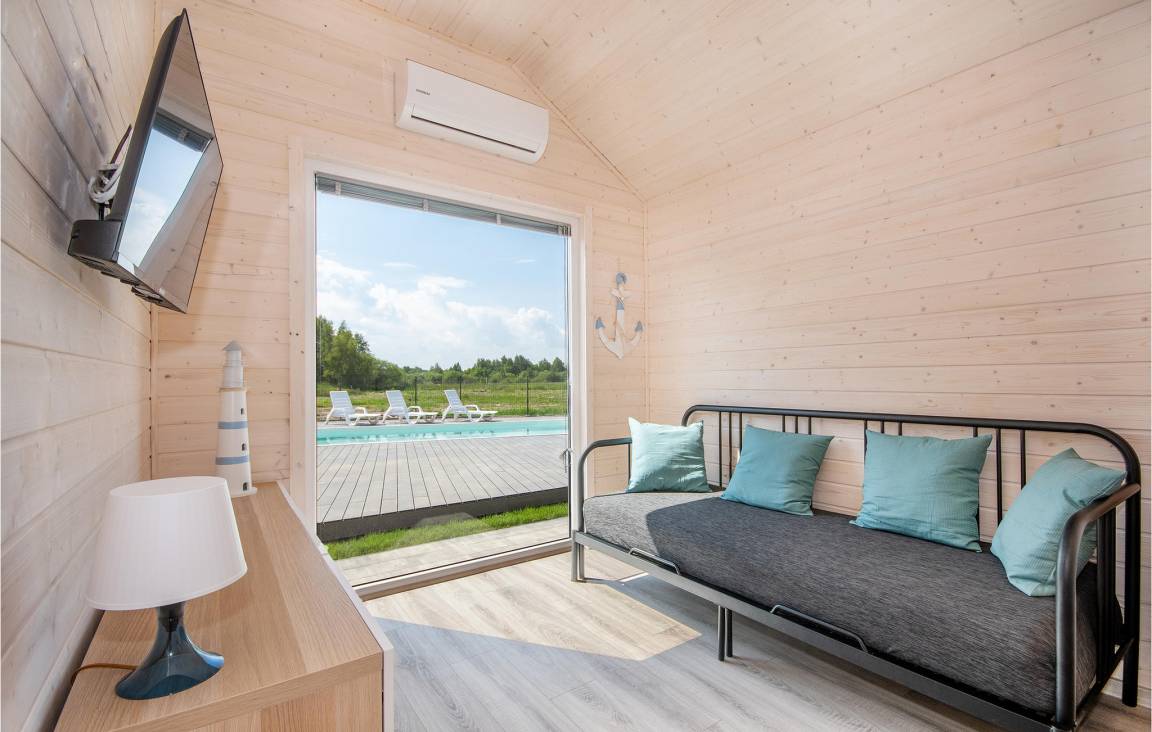 35 M² Ferienhaus ∙ 2 Schlafzimmer ∙ 5 Gäste - Dąbki
