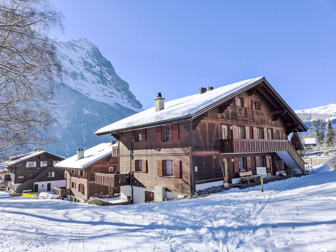 120 M² Ferienwohnung ∙ 3 Schlafzimmer ∙ 5 Gäste - Grindelwald