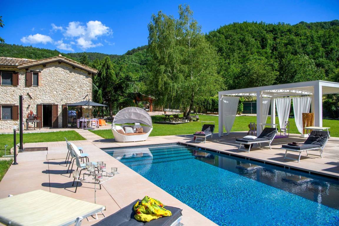 160 M² Willa ∙ 3 Sypialnie ∙ 6 Gości - Sarnano