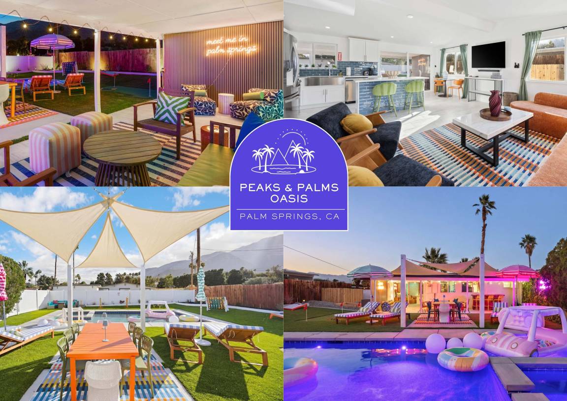 Apartment ∙ 4 Bedrooms ∙ 8 Guests - Palm Springs, CA