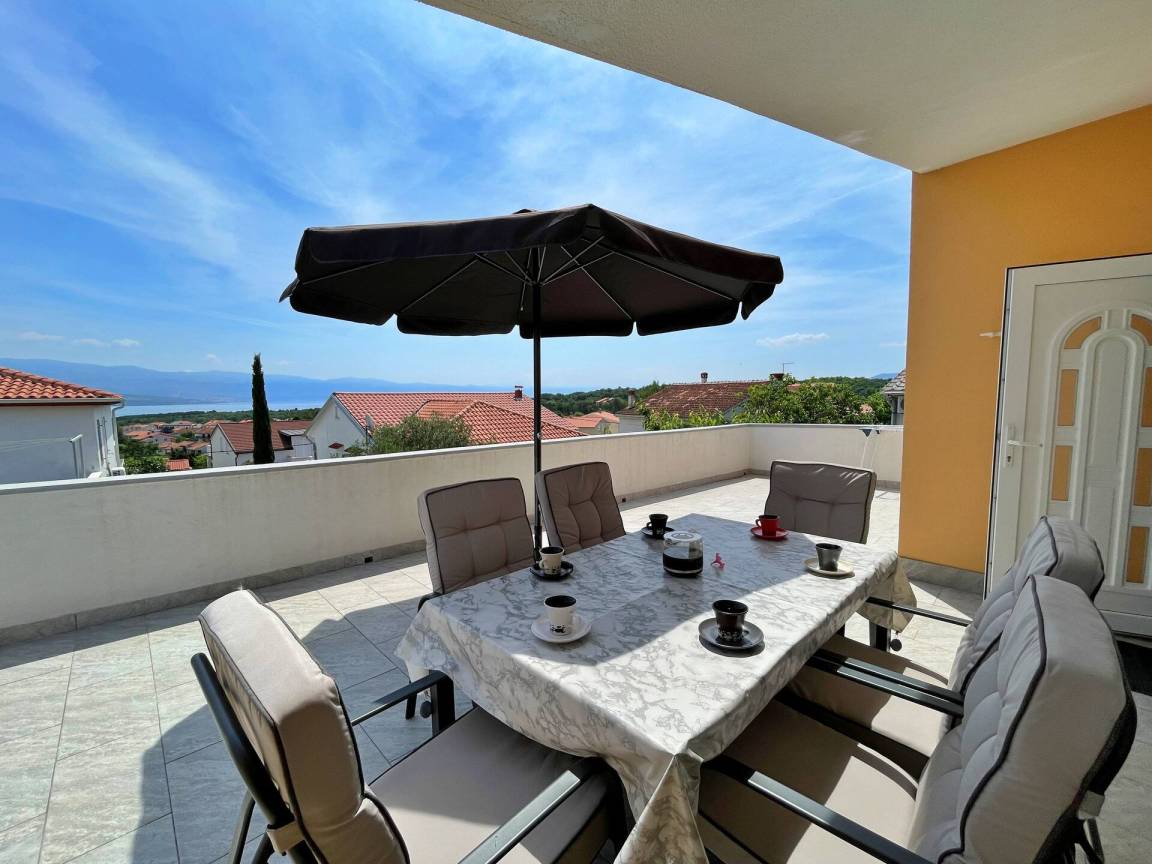 65 M² Ferienwohnung ∙ 3 Schlafzimmer ∙ 6 Gäste - Vrbnik