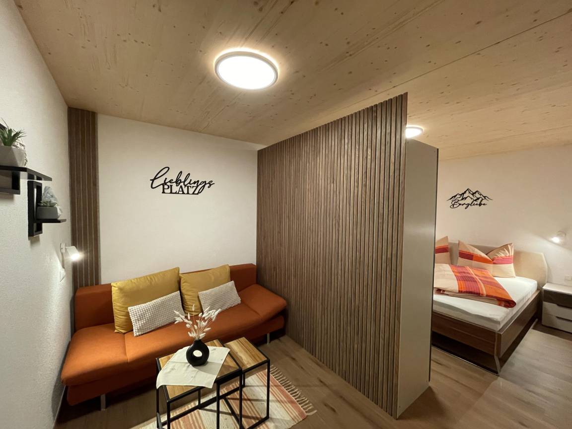 33 M² Ferienwohnung ∙ 1 Schlafzimmer ∙ 3 Gäste - Feichten im Kaunertal