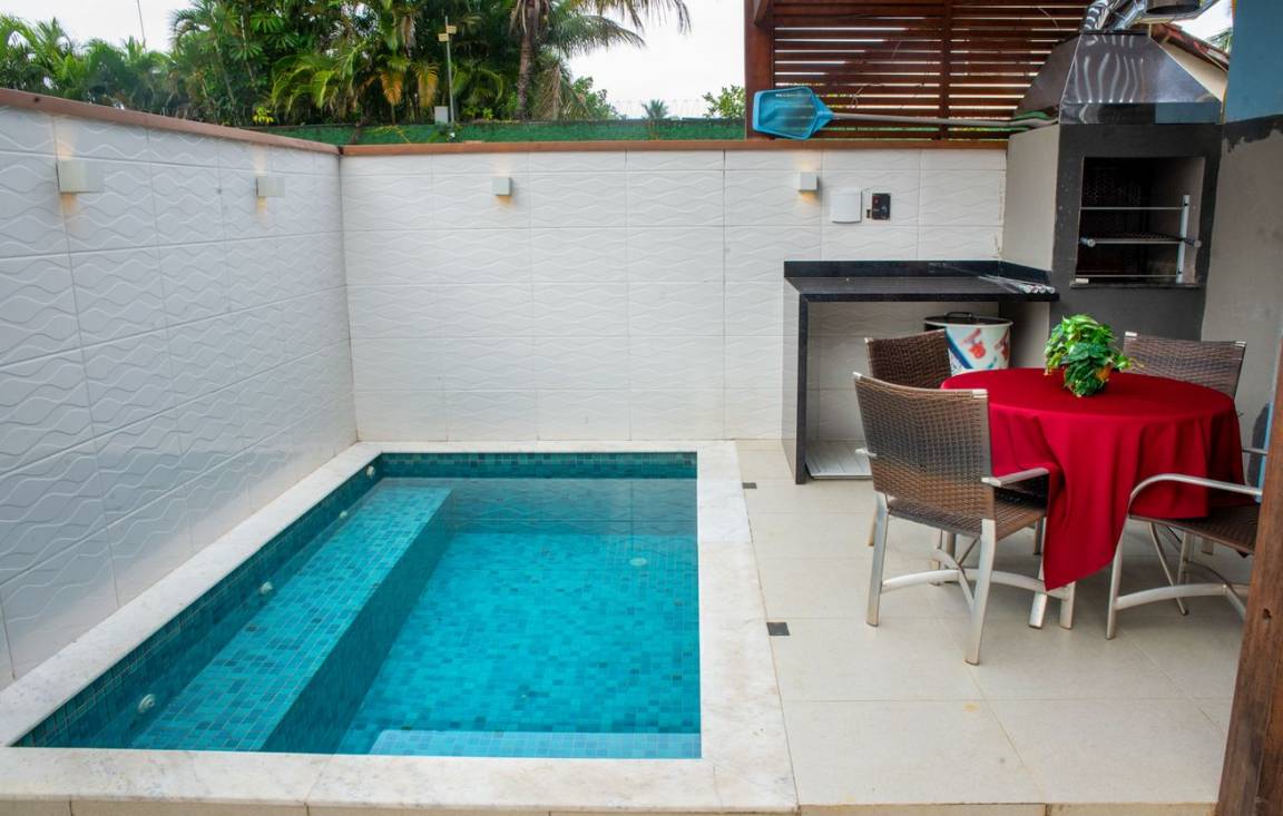 140 M² Casa ∙ 3 Quartos ∙ 8 Hóspedes - São Sebastião