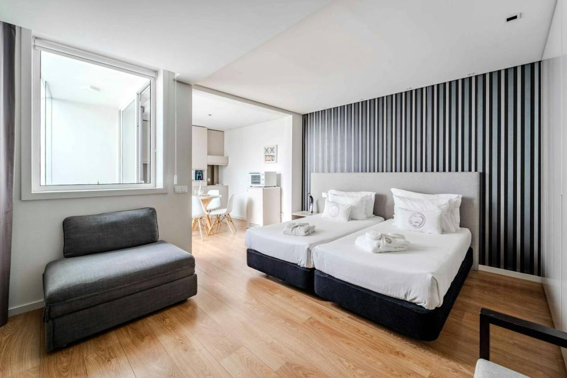 43 M² Apartamento ∙ 1 Habitación ∙ 2 Huéspedes - Braga