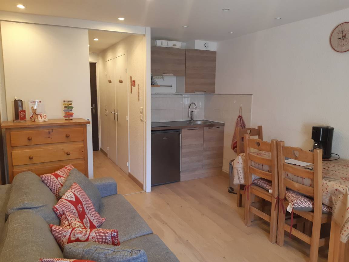 22 M² Studio Flat ∙ 1 Bedroom ∙ 3 Guests - Les Deux Alpes