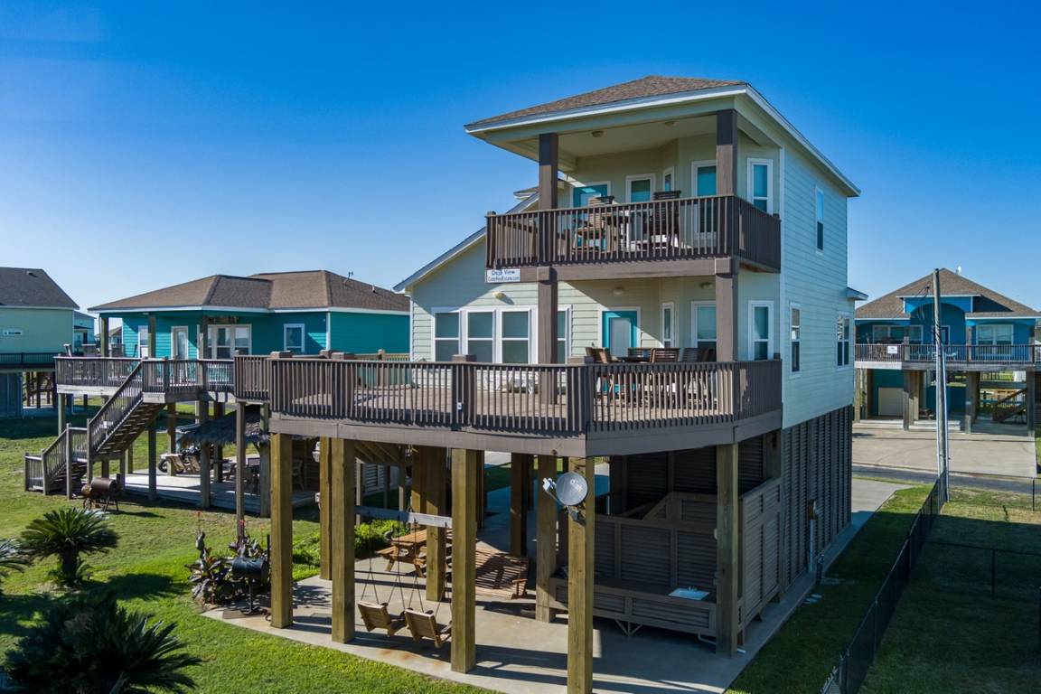 154 M² House ∙ 3 Bedrooms ∙ 10 Guests - Crystal Beach, TX